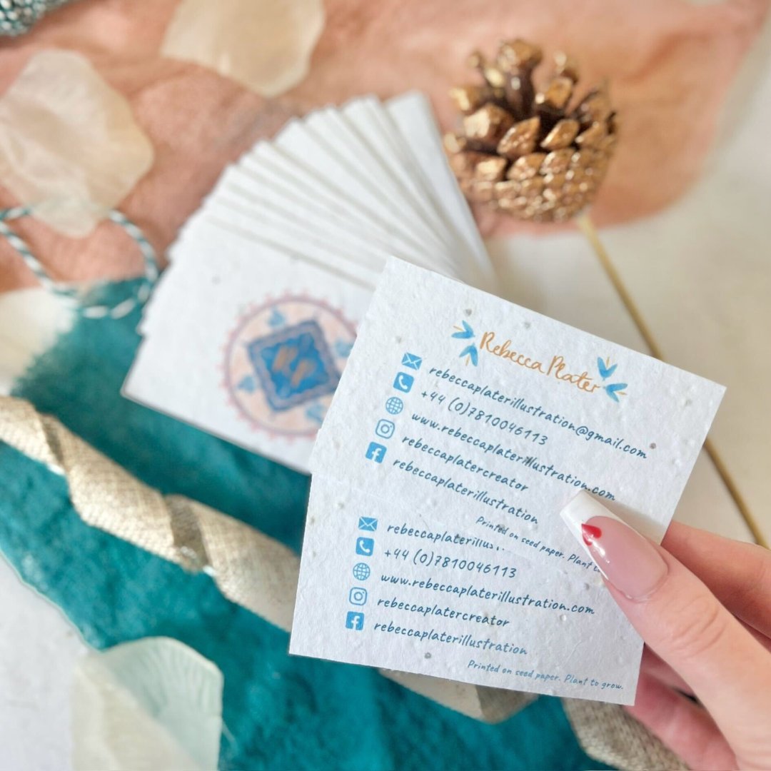 Eco-Friendly Business Cards | Little Green Paper Shop