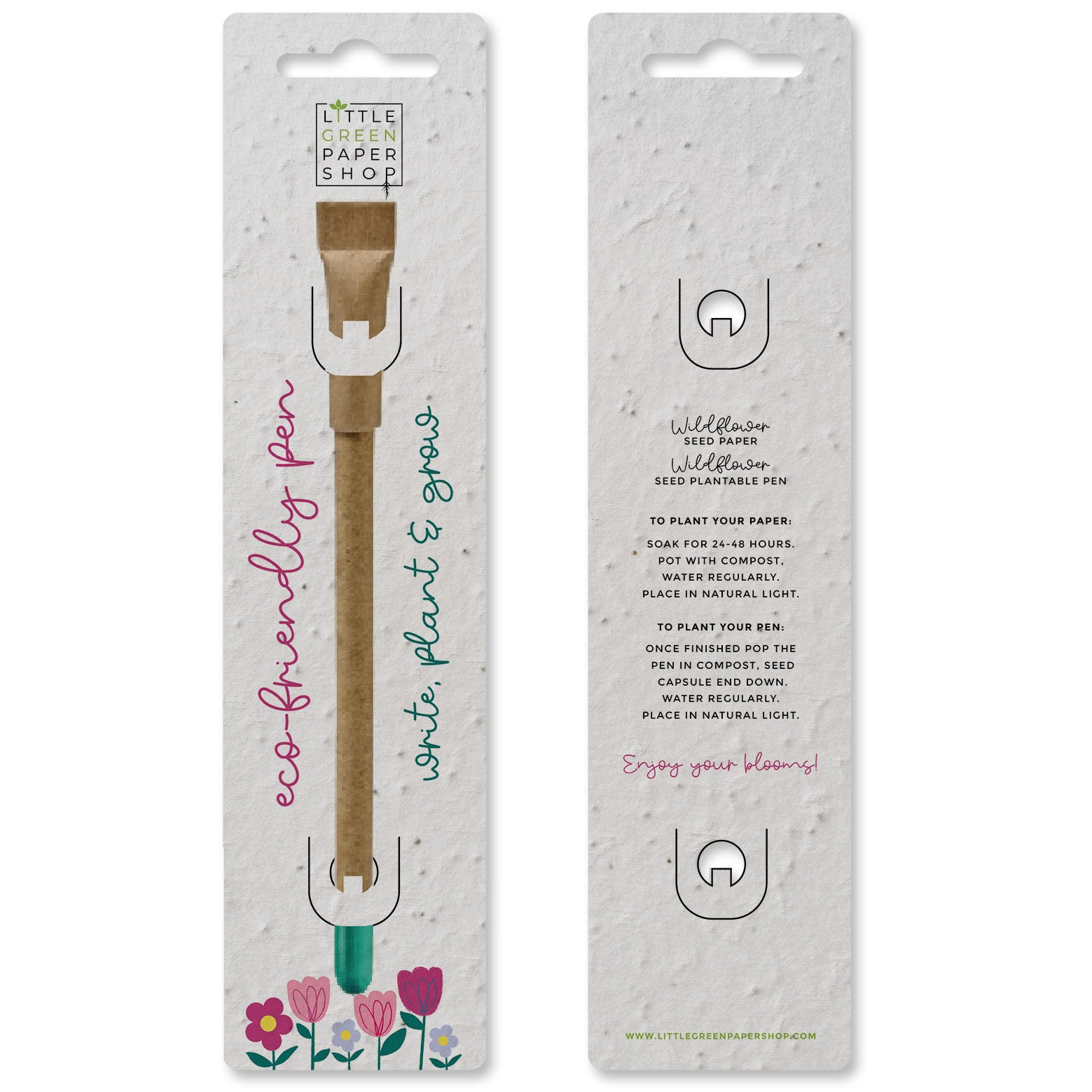 Customisable Eco-Friendly Plant-a-Pen – Little Green Paper Shop