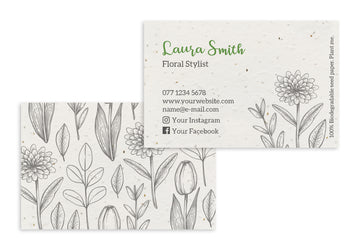 Eco-Friendly Business Cards | Little Green Paper Shop