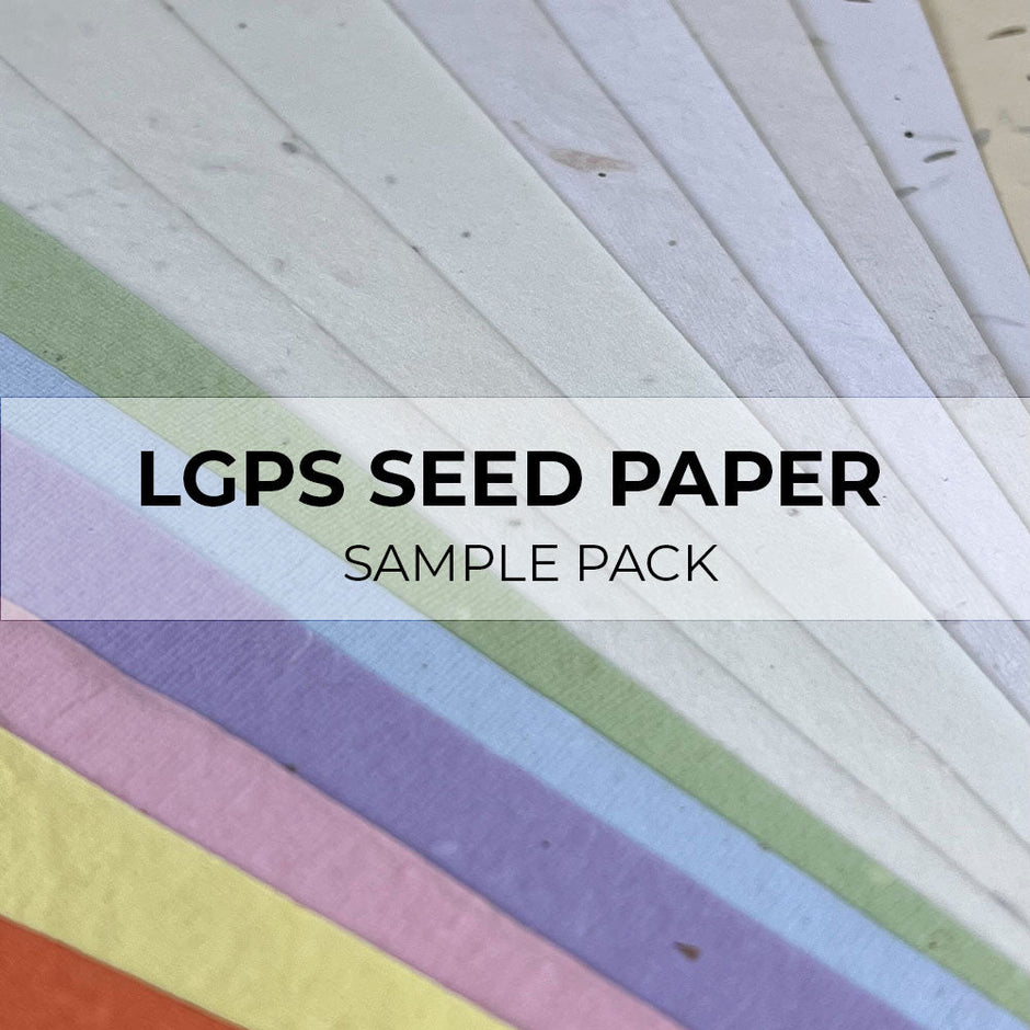 Seed Paper | Eco-Friendly & Plantable | Little Green Paper Shop